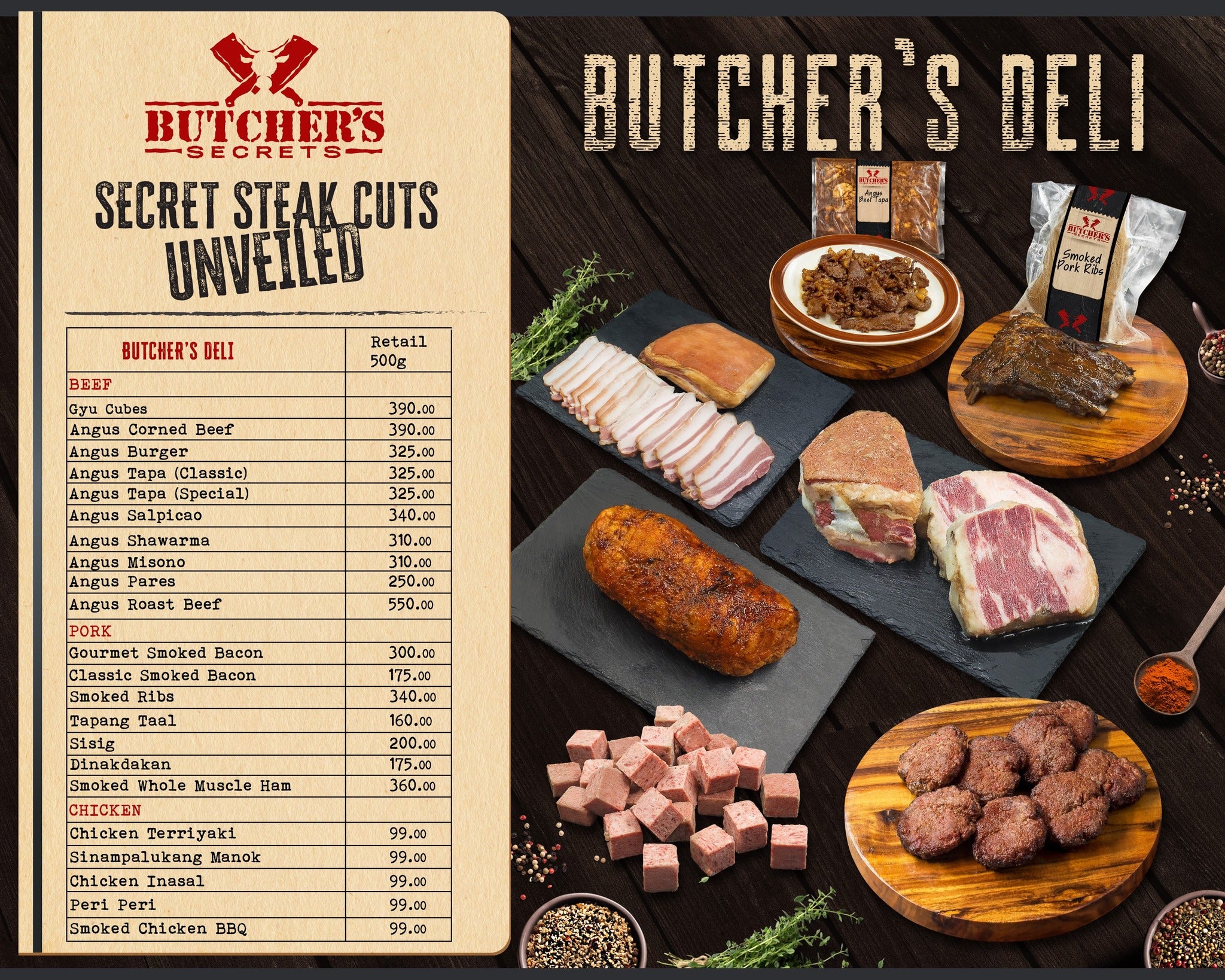 BUTCHER'S DELI – Butcher's Secrets